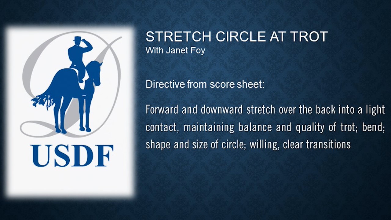 From the Judge’s Booth with Janet Foy: Stretch Circle at Trot ...