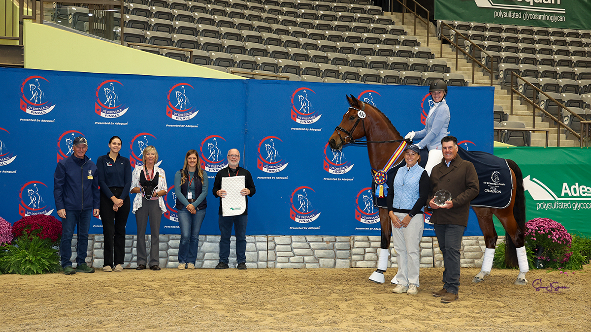 Young Horse Hands Brittany Burson Double Glory on Day Two of 2024 US ...